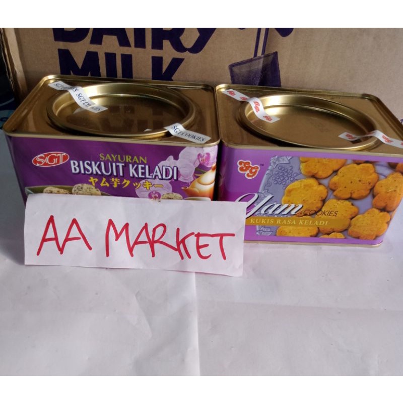 Jual Roti keladi yam cookies kaleng Malaysia | Shopee Indonesia