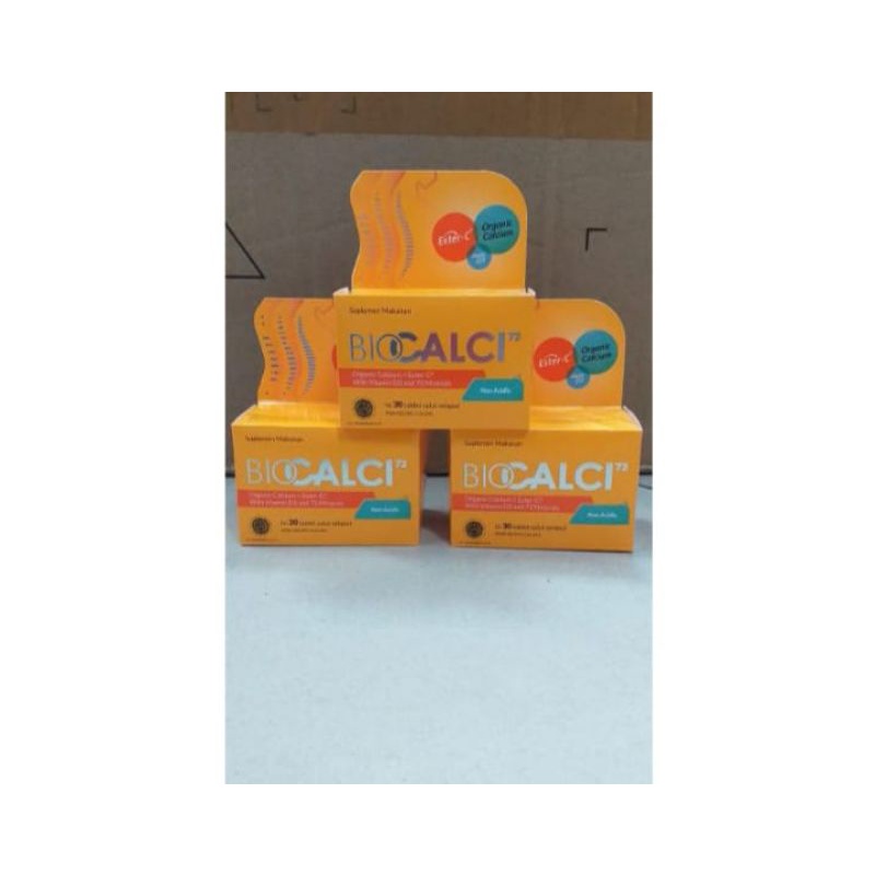 Jual BioCalci 72 isi 30 tablet | Shopee Indonesia