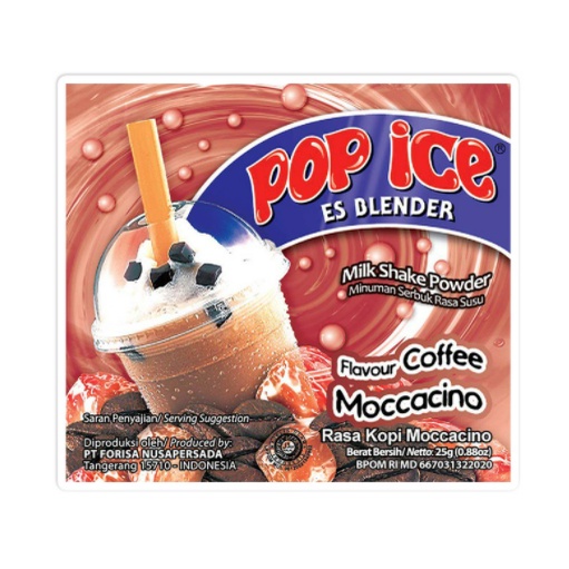 Jual MINUMAN POP ICE 25 GRAM TERLENGKAP SACHET ES BLENDER ECERAN ALL ...