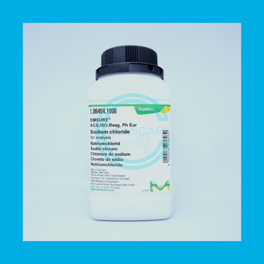 Jual Sodium Chloride / 1.06404.1000 / Merck / Analytical Reagent / 1kg ...