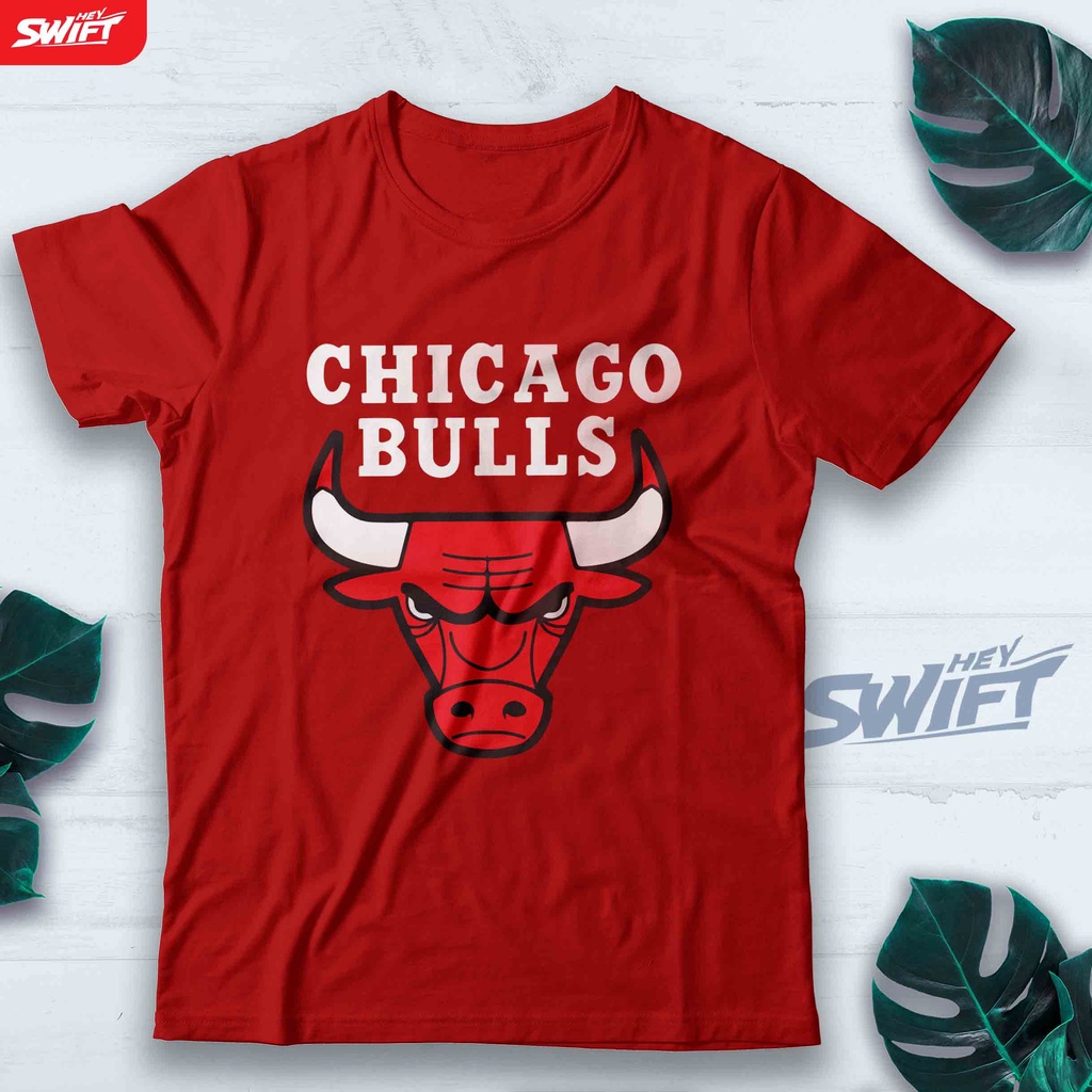 Jual KAOS CHICAGO BULLS NBA BASKET BALL TSHIRT BAJU DISTRO | Shopee ...