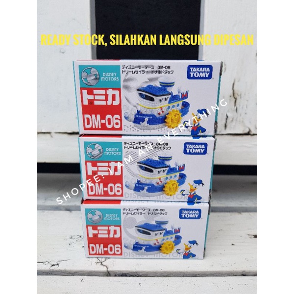 Jual Die-cast Mainan Figure Takara Tomy tomica disney motors DM-06 Sailor Donald Duck original ...