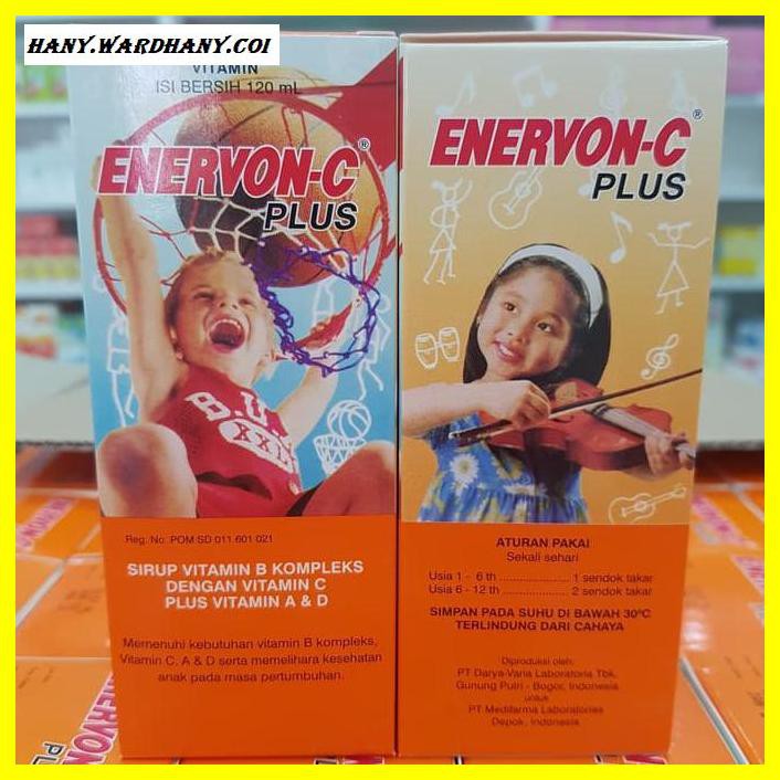 Jual Vitamin-Anak- Enervon C Sirup / Syrup 120 Ml -Untuk-Generasi-Maju ...