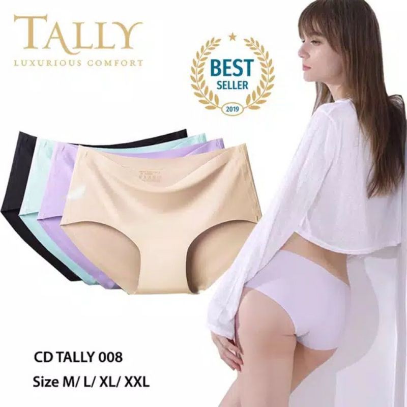 Jual TALLY 008 CD SEAMLESS CELANA DALAM TANPA JAHITAN ANTI NYEPLAK ORIGINAL | Shopee Indonesia