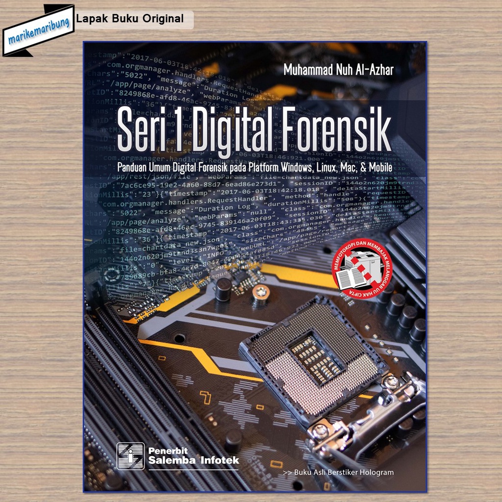 Jual Buku Seri 1 Digital Forensik: Panduan Umum Digital Forensik pada ...