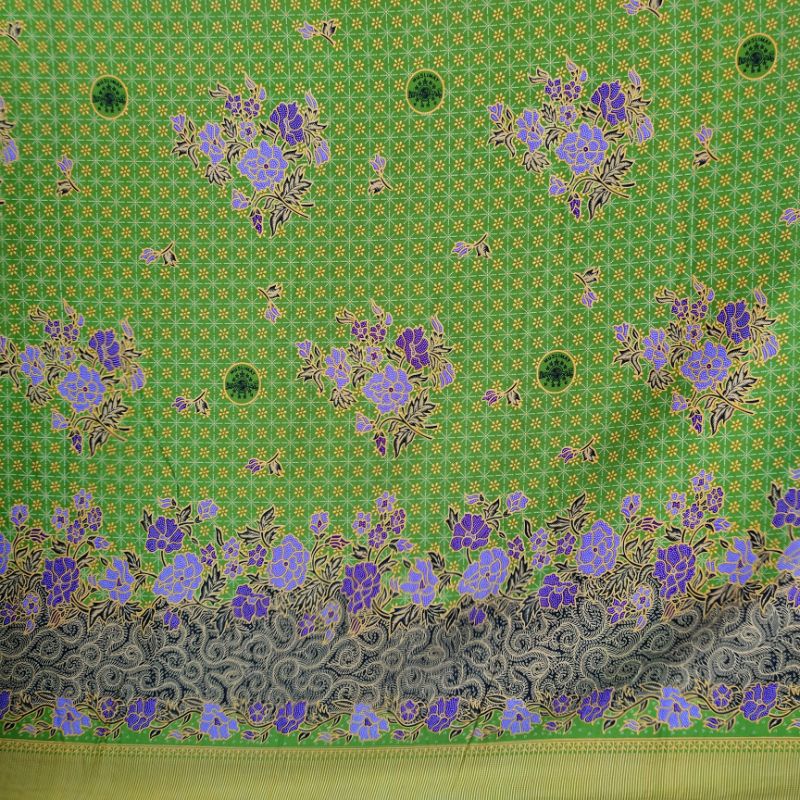 Jual Batik Muslimat NU Semi Sutra LOGO Hijau Muda | Shopee Indonesia