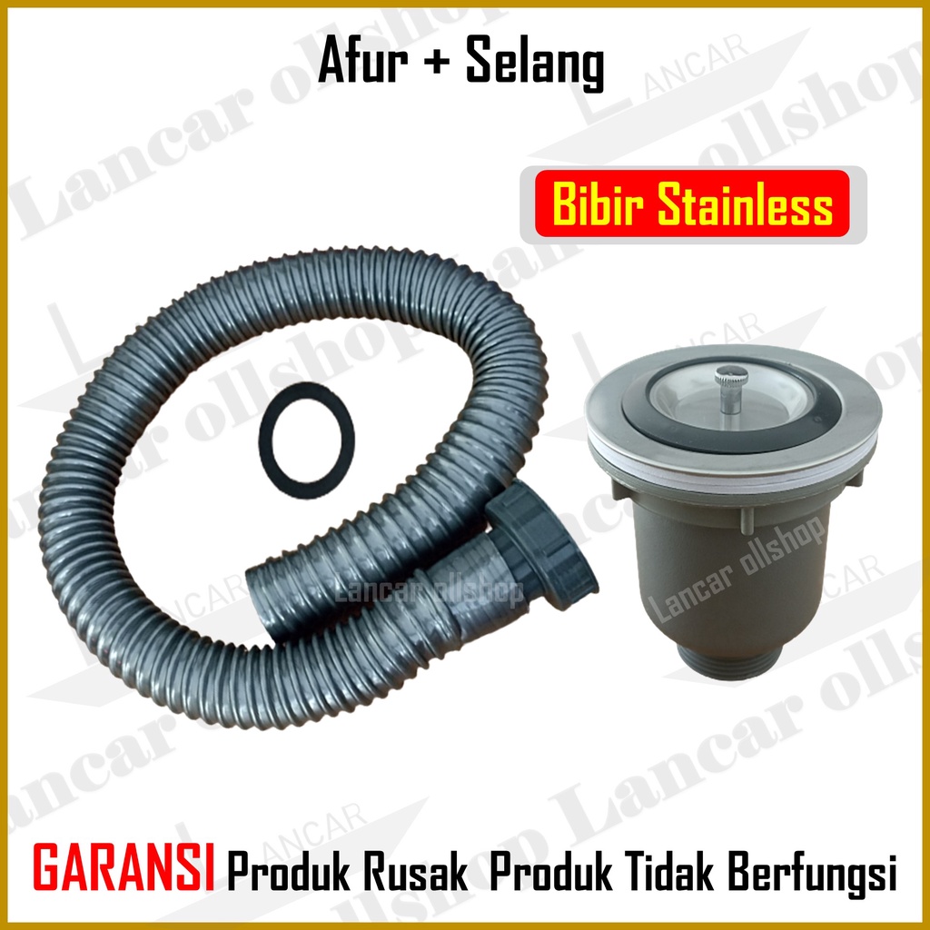 Jual Afur Bak Cuci Piring + Selang BCP 1 Set / Selang Avur Afur Apur ...