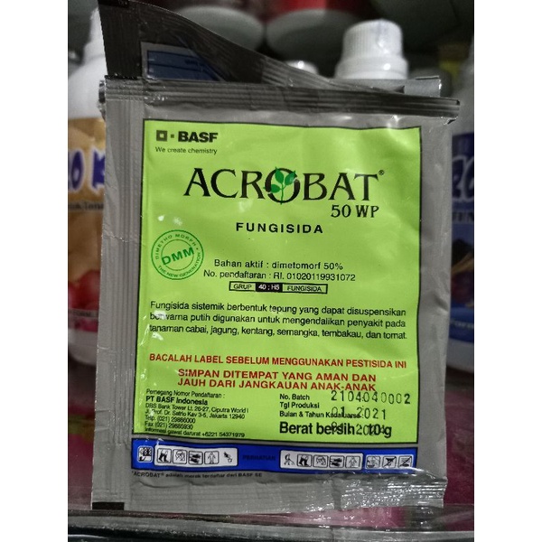 Jual ACROBAT 10GR fungisida dimetomorf 50WP | Shopee Indonesia