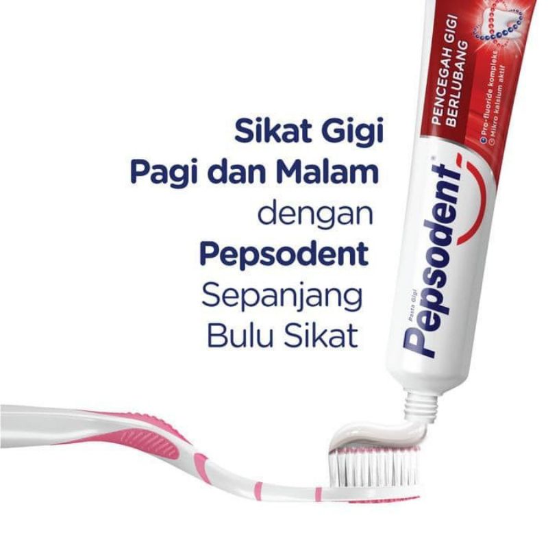 Jual Pepsodent 25 Gram - Pasta Gigi Odol 25 Gram Kecil 1 Pcs-Pasta Gigi ...