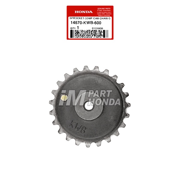 Jual 14670-KWB-600 Gear Gigi Pompa Oli Blade Lama Revo 110 Karbu Revo ...