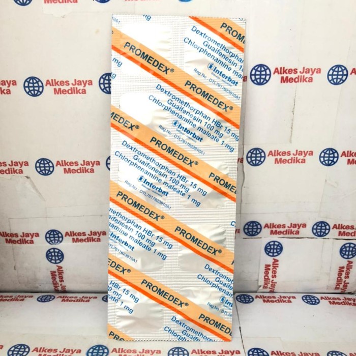 Jual Promedex isi 10 Tablet (Obat batuk) | Shopee Indonesia