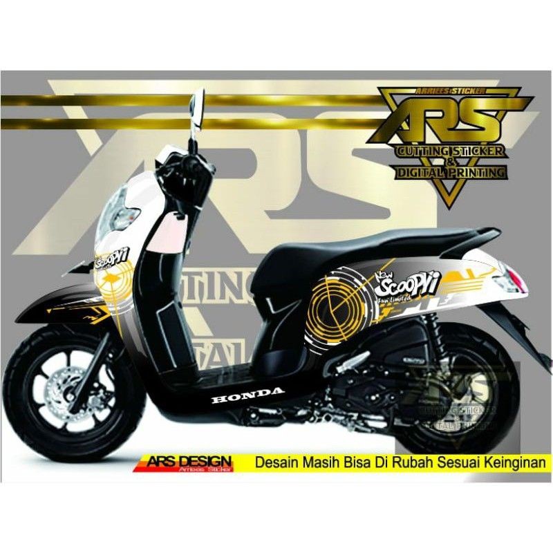 Jual Decal Scoopy full body - Decal Sticker Scoopy full Body CUSTOM ...
