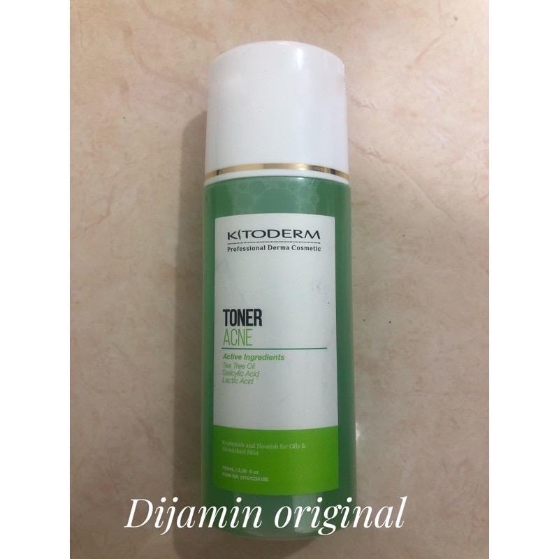 Jual toner acne hijau kitoderm/acne toner kitoderm | Shopee Indonesia