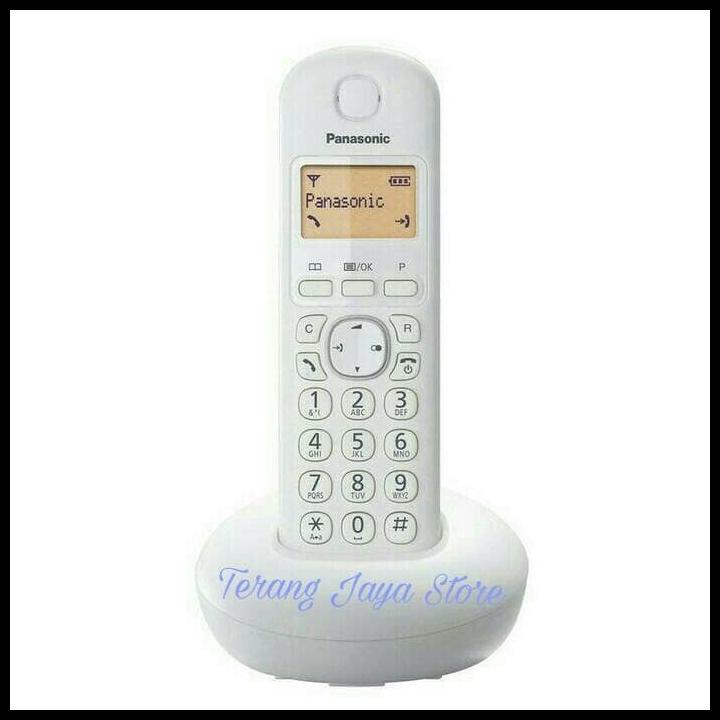 Jual Telepon Wireless Panasonic Kx-Tgb210 Wireless Phone (White) | Shopee Indonesia