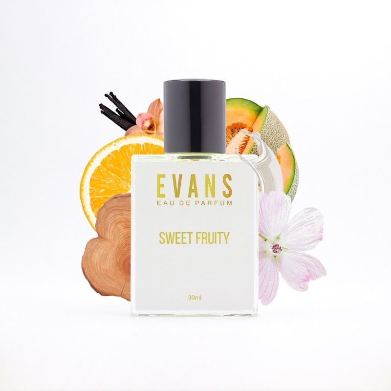 Jual Parfum Wanita EVANS SWEET FRUITY Tahan Lama Eau de Perfume 30ml ...