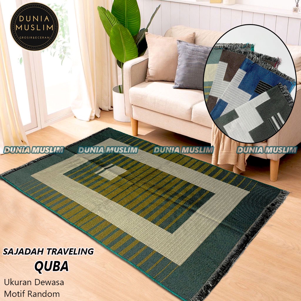 Jual TERBARU - Sajadah Traveling QUBA Ukuran Dewasa Perlengkapan Sholat ...