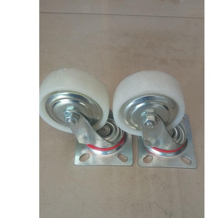 Jual Roda Nylon 3 inch hidup / Roda Nylon Etalase Gerobak, harga per ...