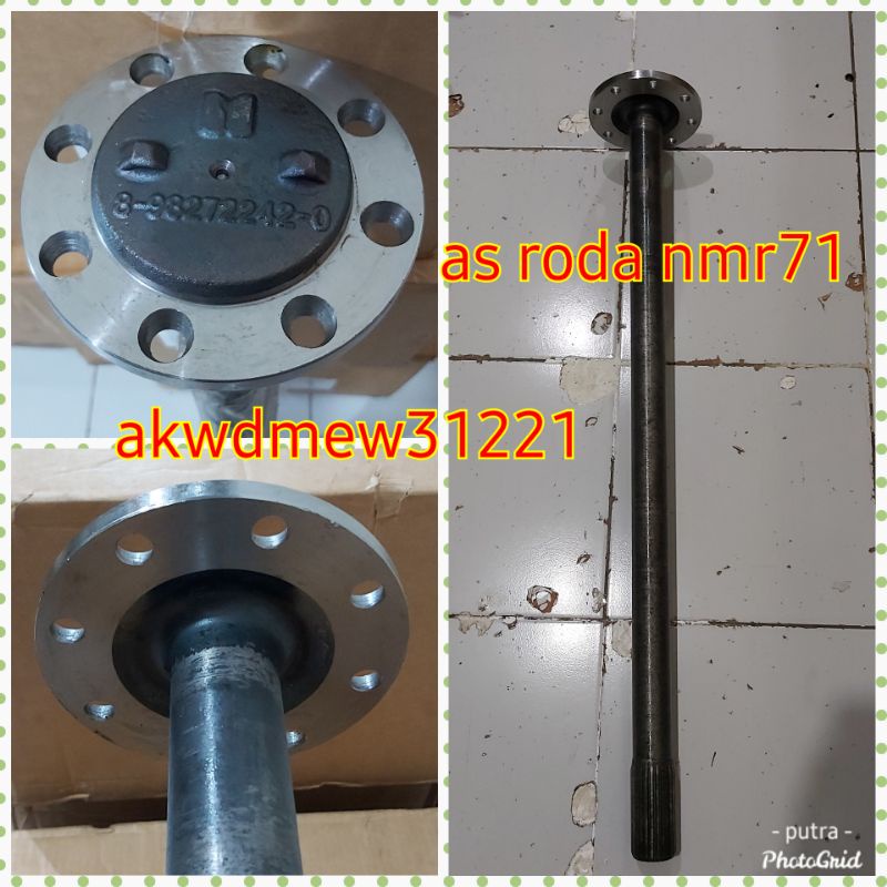 Jual STIK AS REAR AXLE AS RODA ISUZU ELF NMR71 SURI 25 FORGING | Shopee ...