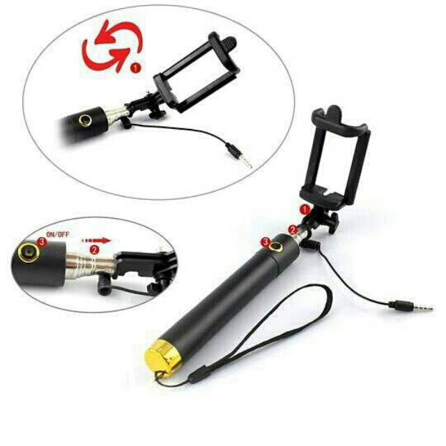 Jual Tongsis model baru dengan desain Full Hitam Elegan | Shopee Indonesia