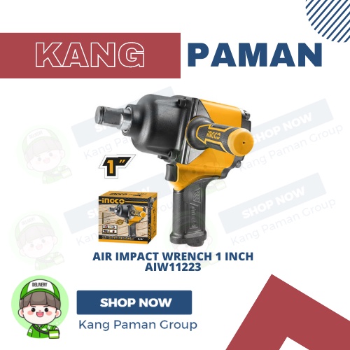 Jual Air Impact Wrench 1" INGCO AIW11223 - Kunci Sok Soket Pneumatic 1 Inch | Shopee Indonesia