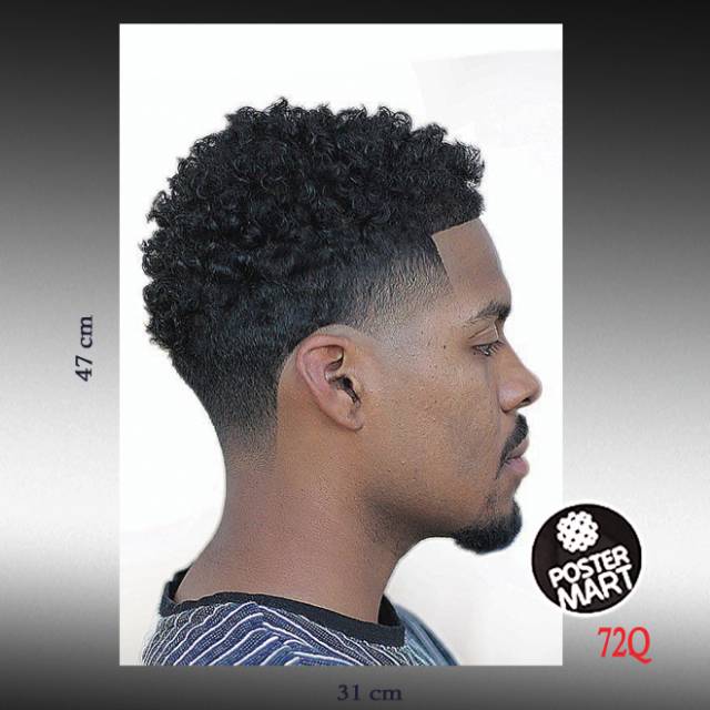 Jual POSTER BARBERSHOP PANGKAS RAMBUT DAN MODEL RAMBUT 72Q | Shopee ...