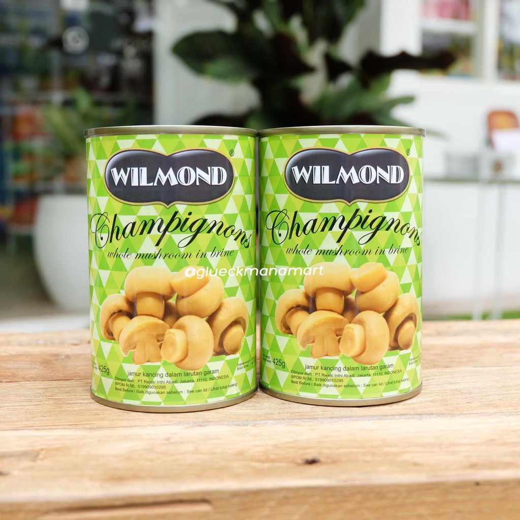 Jual Wilmond Mushroom Champignon 425gr - Jamur Champignon Kaleng ...