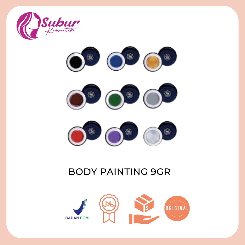Jual Viva Body Painting /face painting 9Gr | Shopee Indonesia