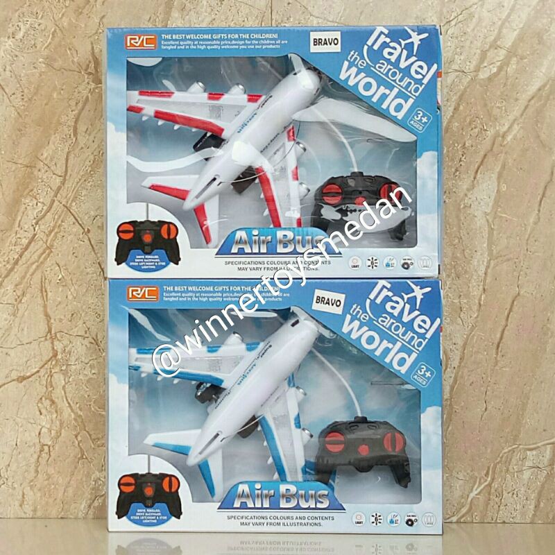 Jual Mainan Pesawat Remote Airbus / Pesawat Remote Control | Shopee ...