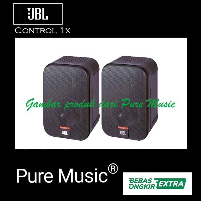 Jual JBL Control 1X Original Monitor Speaker Control1x Control-1x 1 X ...