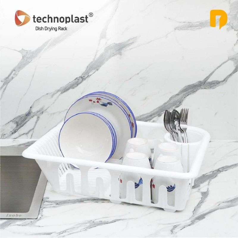 Jual Rak Peniris Piring Minimalis Technoplast | Shopee Indonesia