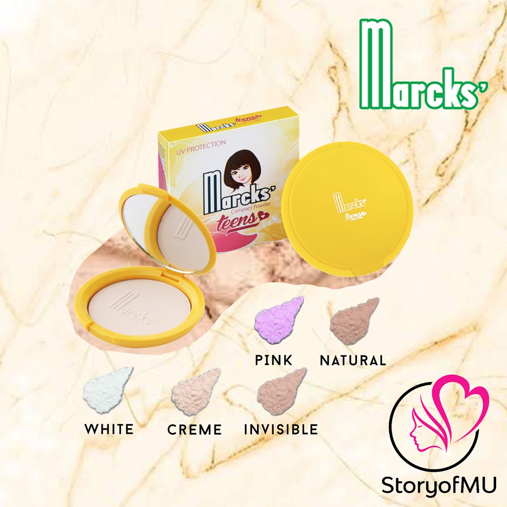 Jual [BPOM] MARCK'S Marcks Teens Compact Powder 12g - Bedak Padat ...