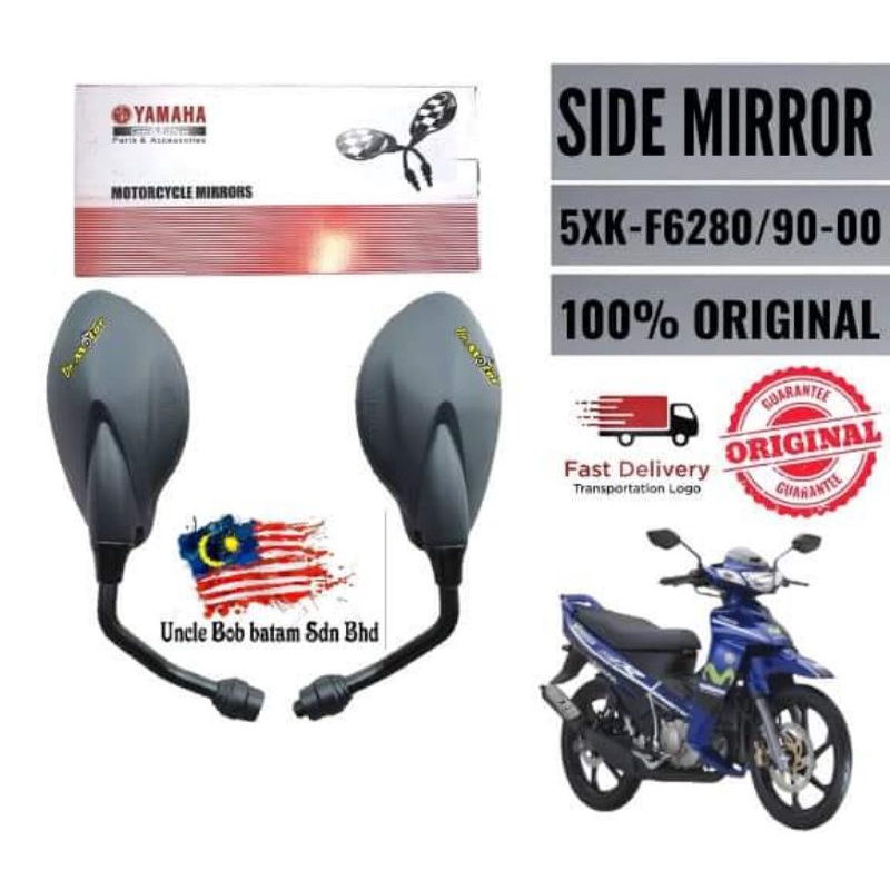 Jual Spion Yamaha Y125ZR (5XK) Y125Z Y125 125Z Side Mirror Cermin Sisi ...