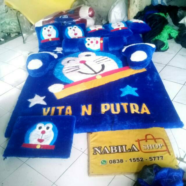 Jual KARPET KARAKTER DORAEMON UKURAN 200X140X4CM | Shopee Indonesia