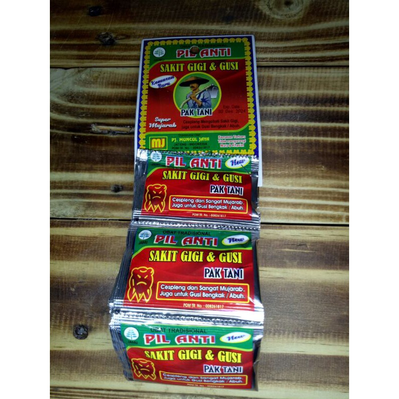 Jual PAK TANI (PIL ANTI SAKIT GIGI) | Shopee Indonesia