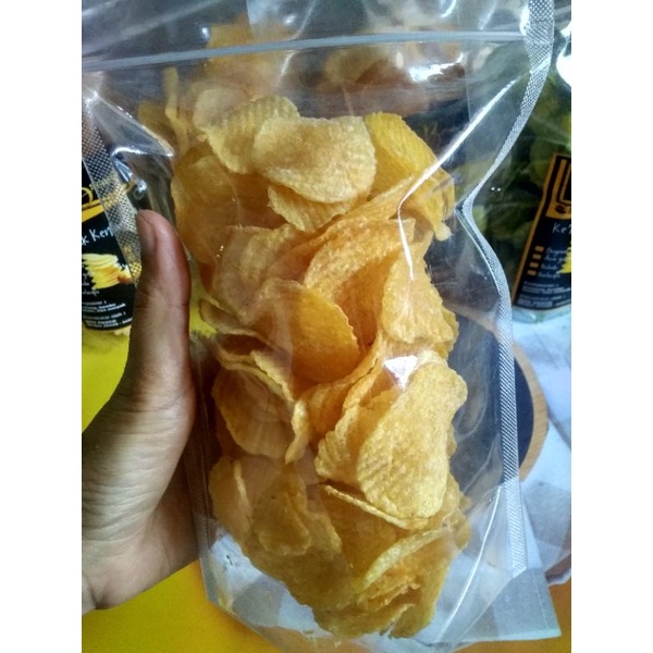 Jual MNZSNACK Keripik Kentang Original 100gr No MSG kripik kentang Asin ...