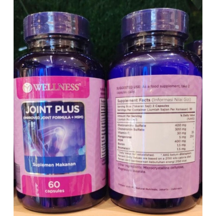 Jual wellness Joint plus 60 capsule | Shopee Indonesia