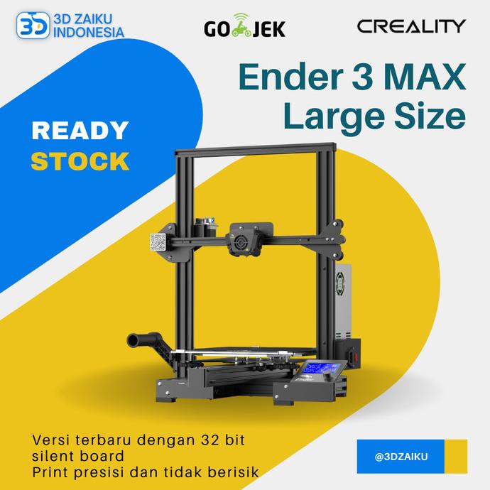 Jual New Creality Ender 3 MAX Large Size 3D Printer Prusa i3 V-Slot ...