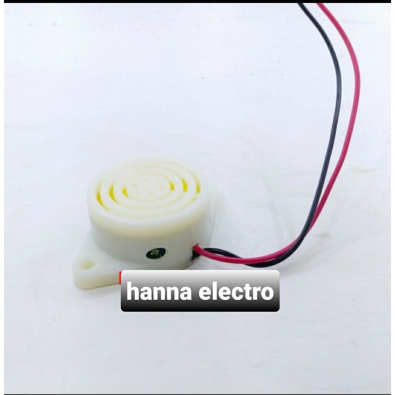 Jual buzzer besar dc 3v-24v putih | Shopee Indonesia