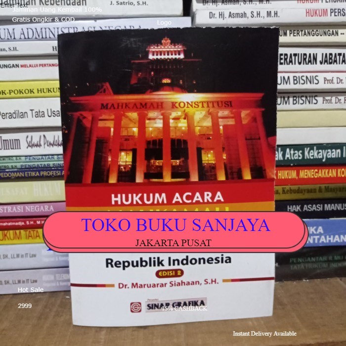 Jual Hukum Acara Mahkamah Konstitusi Republik Indonesia Edisi 2 By Maruarar Shopee Indonesia 