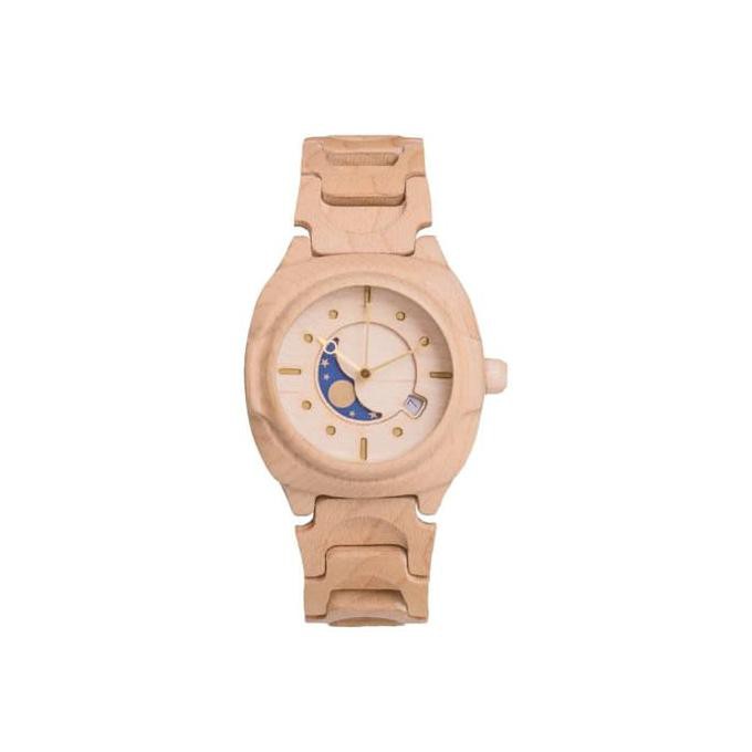 Jual Matoa Rakai Full Moon Jam Tangan Kayu Pria/Wanita/Unisex - Maple ...