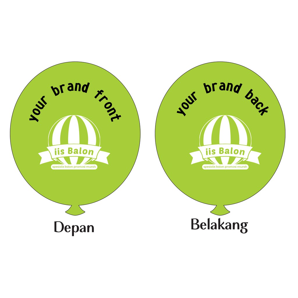 Jual balon sablon / balon printing latex | Shopee Indonesia