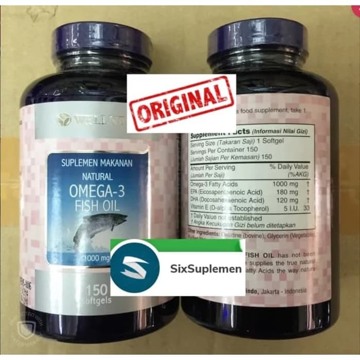 Jual Wellness omega 3 150 Softgels (1 pcs) | Shopee Indonesia