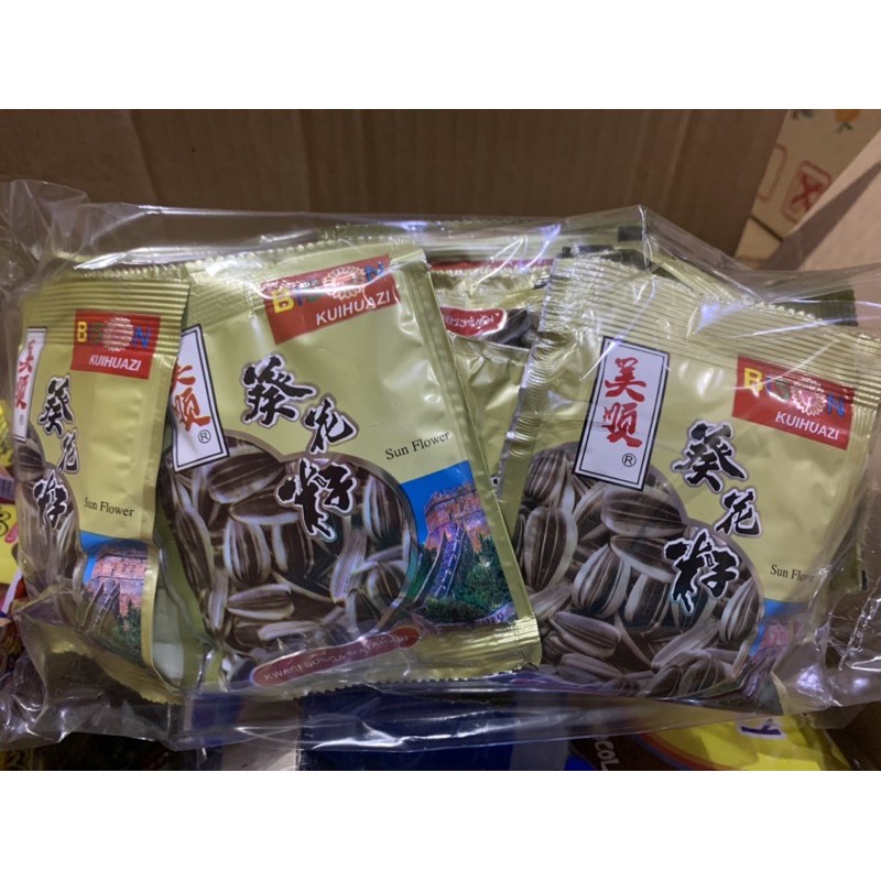 Jual Cemilan Kuaci Bison/Kwaci bunga matahari (1 Pack isi 20pc ...