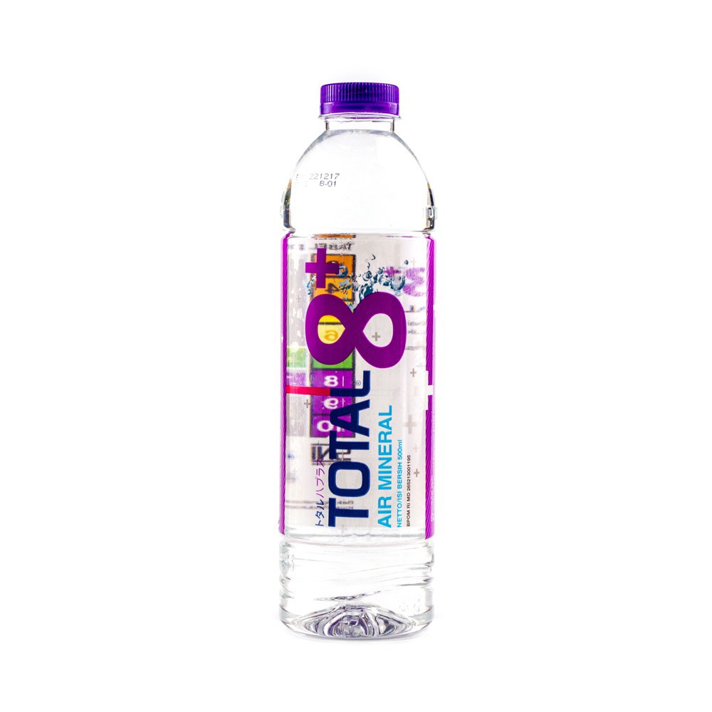 Jual Total 8+ Mineral Water 500ml - Farmers Market | Shopee Indonesia