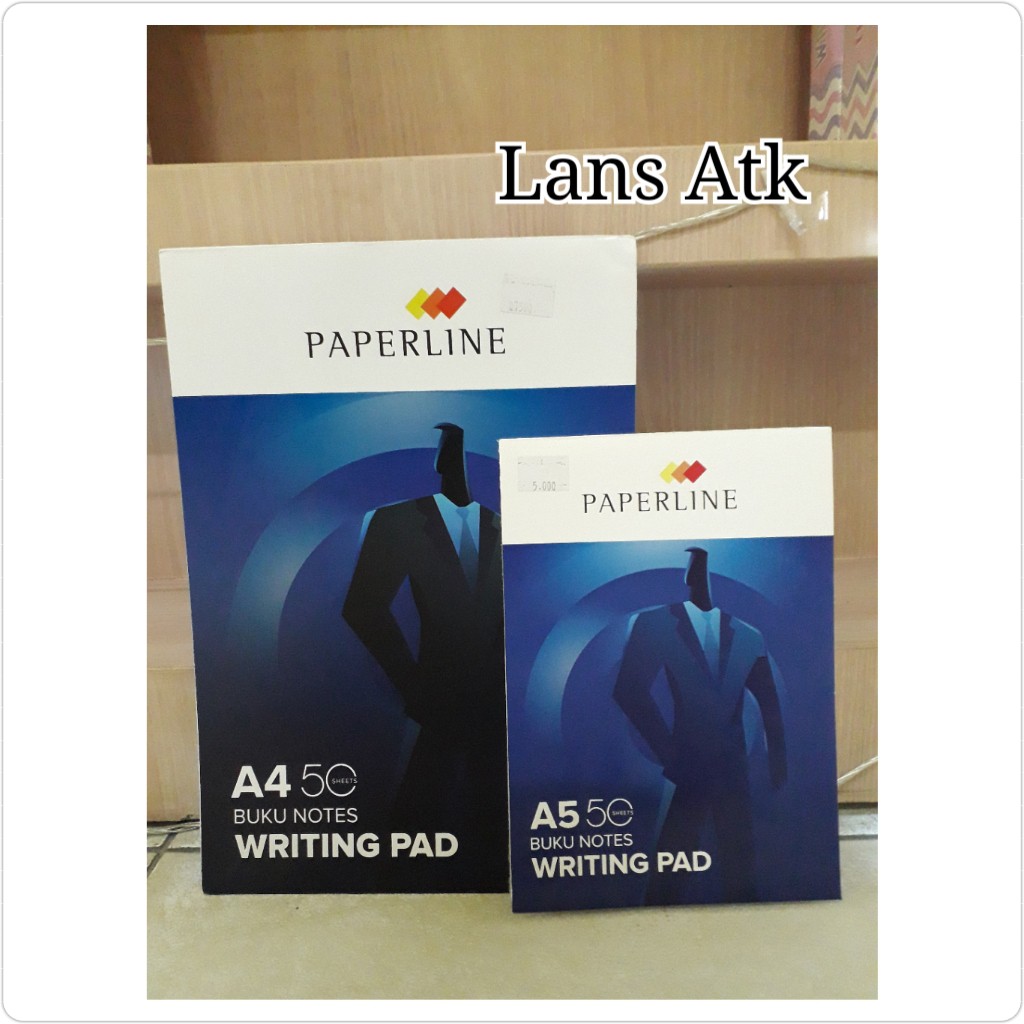 Jual Buku Notes Writing Pad Paperline A4 dan A5 isi 50 Lembar | Shopee ...