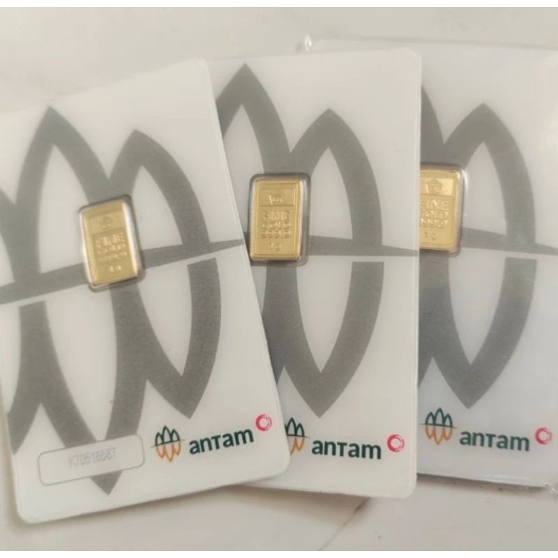 Jual Logam Mulia Emas Antam 1 gram Redmark Certieye | Shopee Indonesia