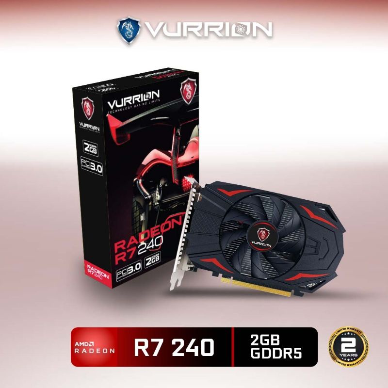 Jual VGA AGS VURRION AMD RADEON R7 240 2GB DDR5 128bit REAL CAPACITY ...