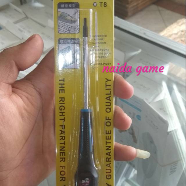 Jual OBENG T8 MEREK SELLERY/ OBENG T8 UNTUK BUKA PS3 DAN STIK XBOX ...