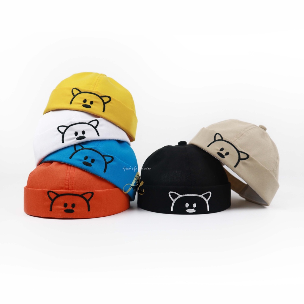 Jual Topi Miki Bayi Bordir Panda / Topi Buntung Bayi Usia 0-3 Tahun ...
