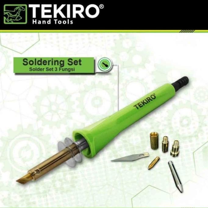 Jual SOLDER MULTIFUNGSI / SOLDER 3 in 1/ SOLDER SET TEKIRO 30 Watt ...